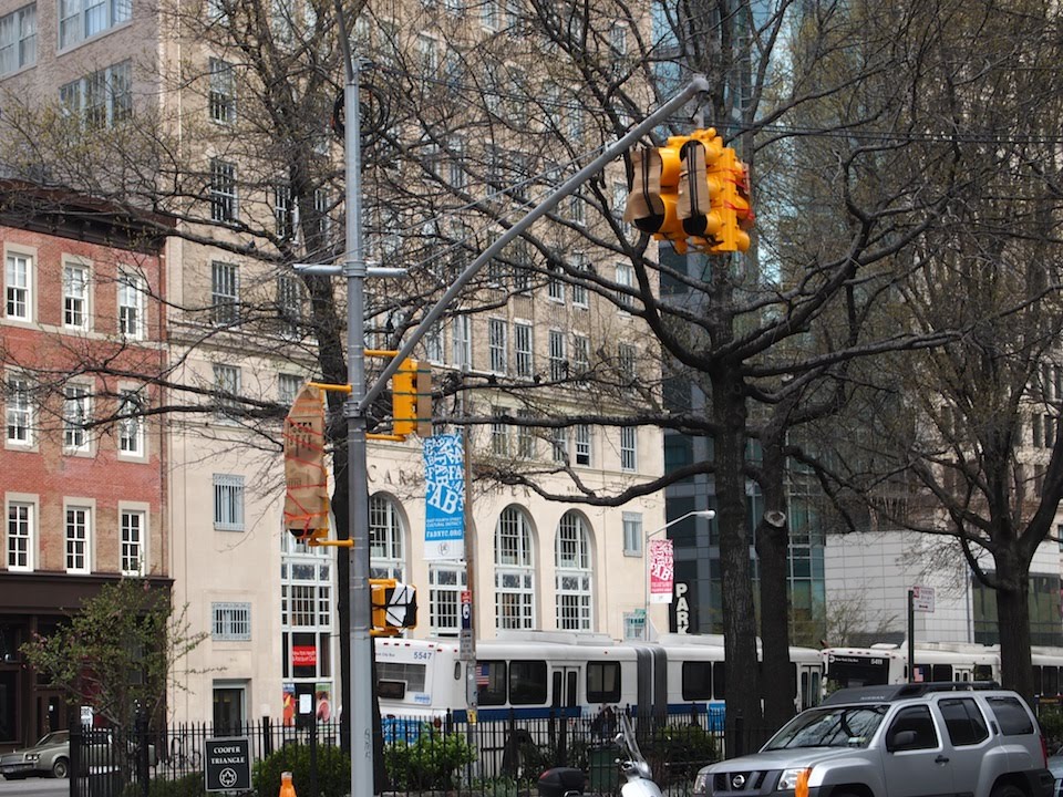 EV Grieve: New traffic lights for Cooper Square