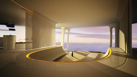 FLYING HOUSE: Luxury Interiors of Flying Hotels, Zeppelins, Airships ...