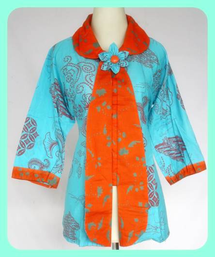 Update model baju batik wanita terbaru warna-warni