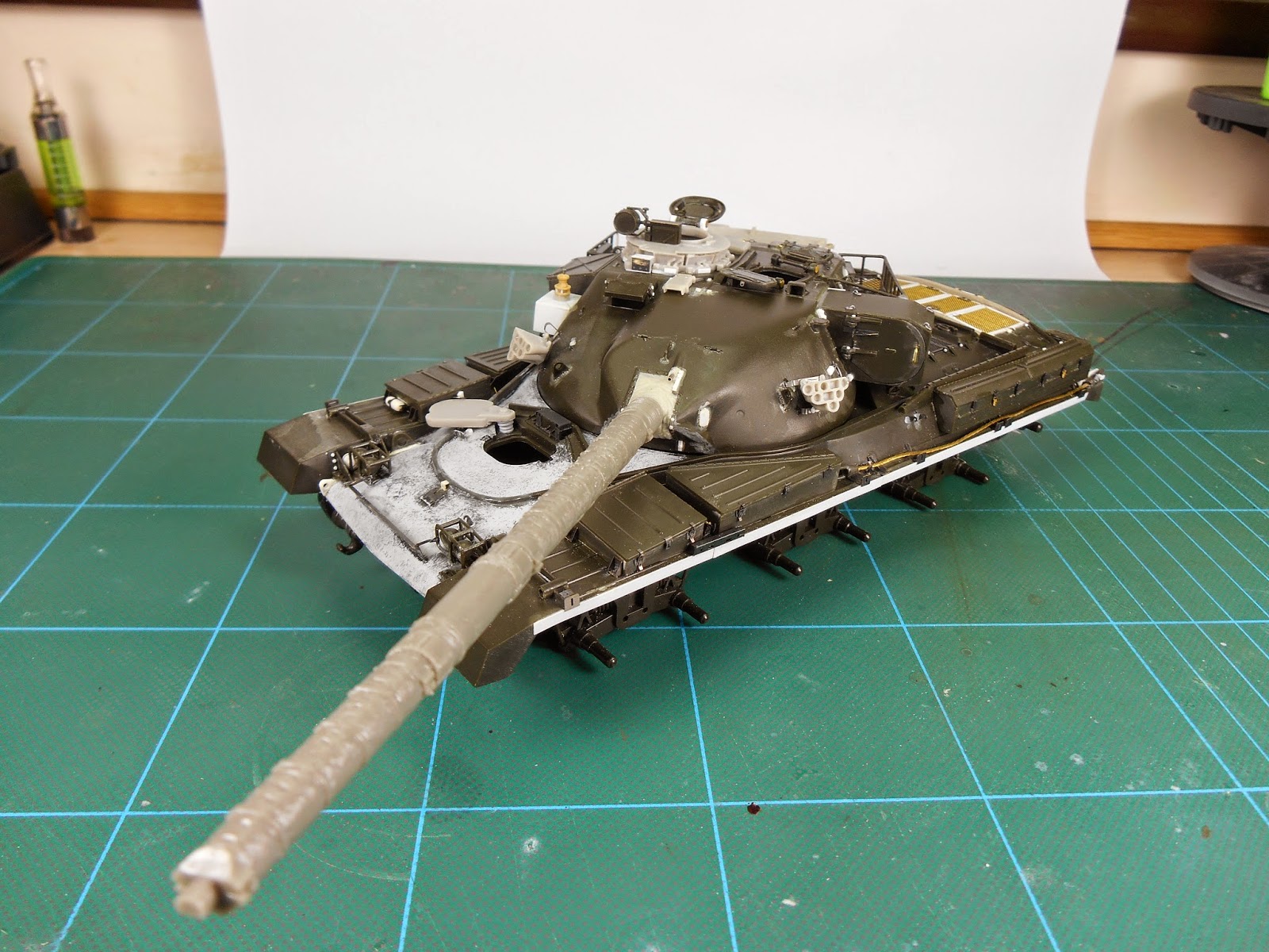 Pete's Model World : Chieftain Turret Almost Done
