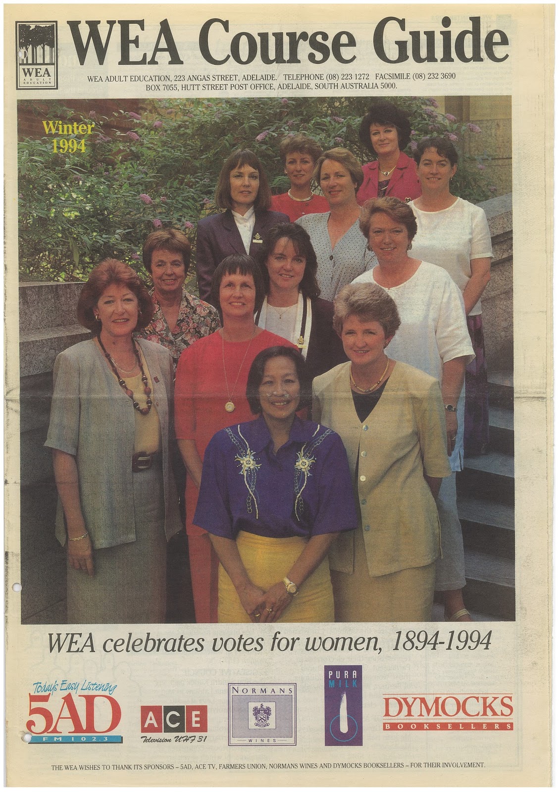 Workers' Educational Association of South Australia: Celebrating Women ...
