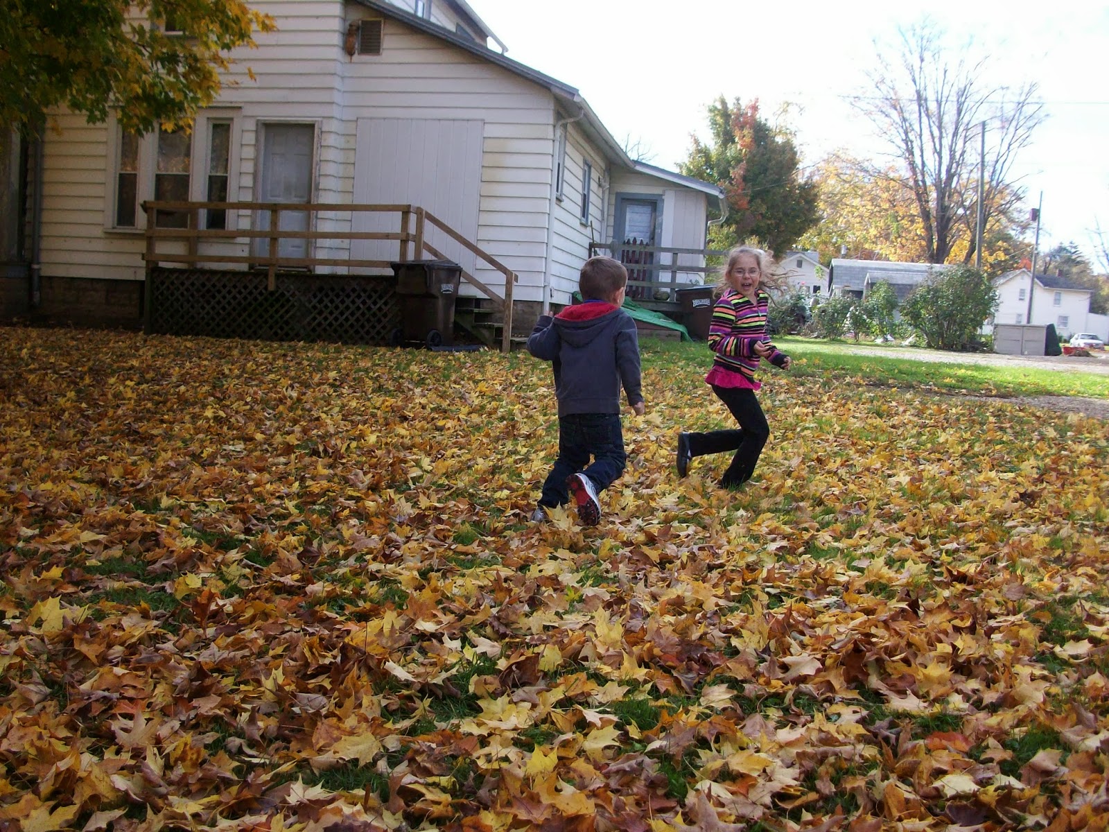 Living Better One Day At A Time: Enjoying the fall weather this past ...