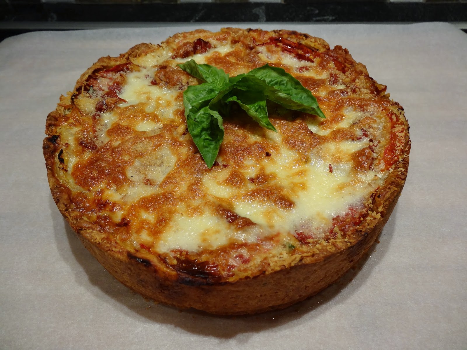 Join Me In The Kitchen: Last of Summer Tomato-Fontina Torte