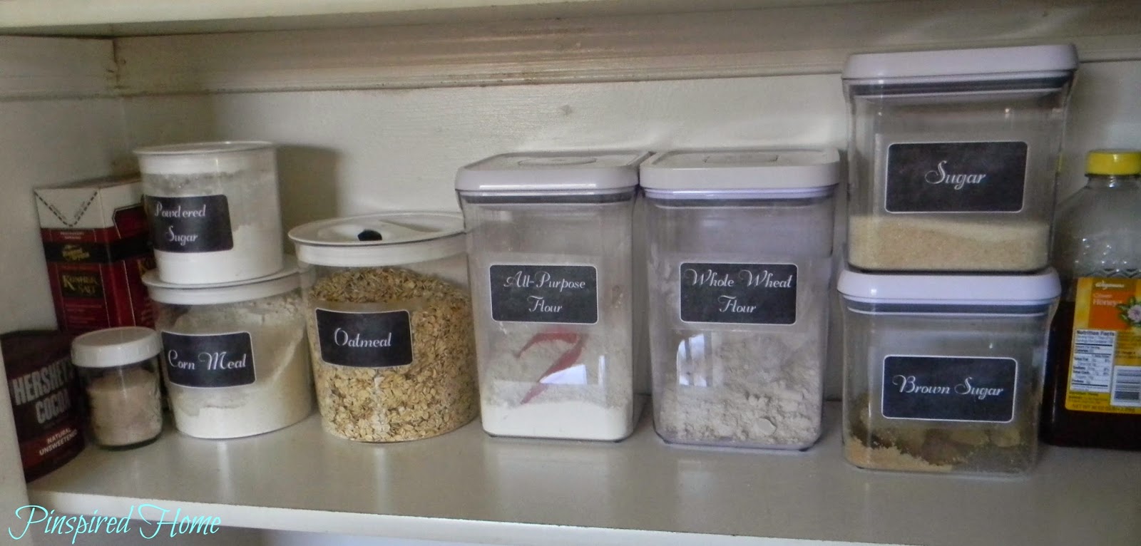 Pinspired Home: Pantry Challenge Part 2 and Free Printable Labels!