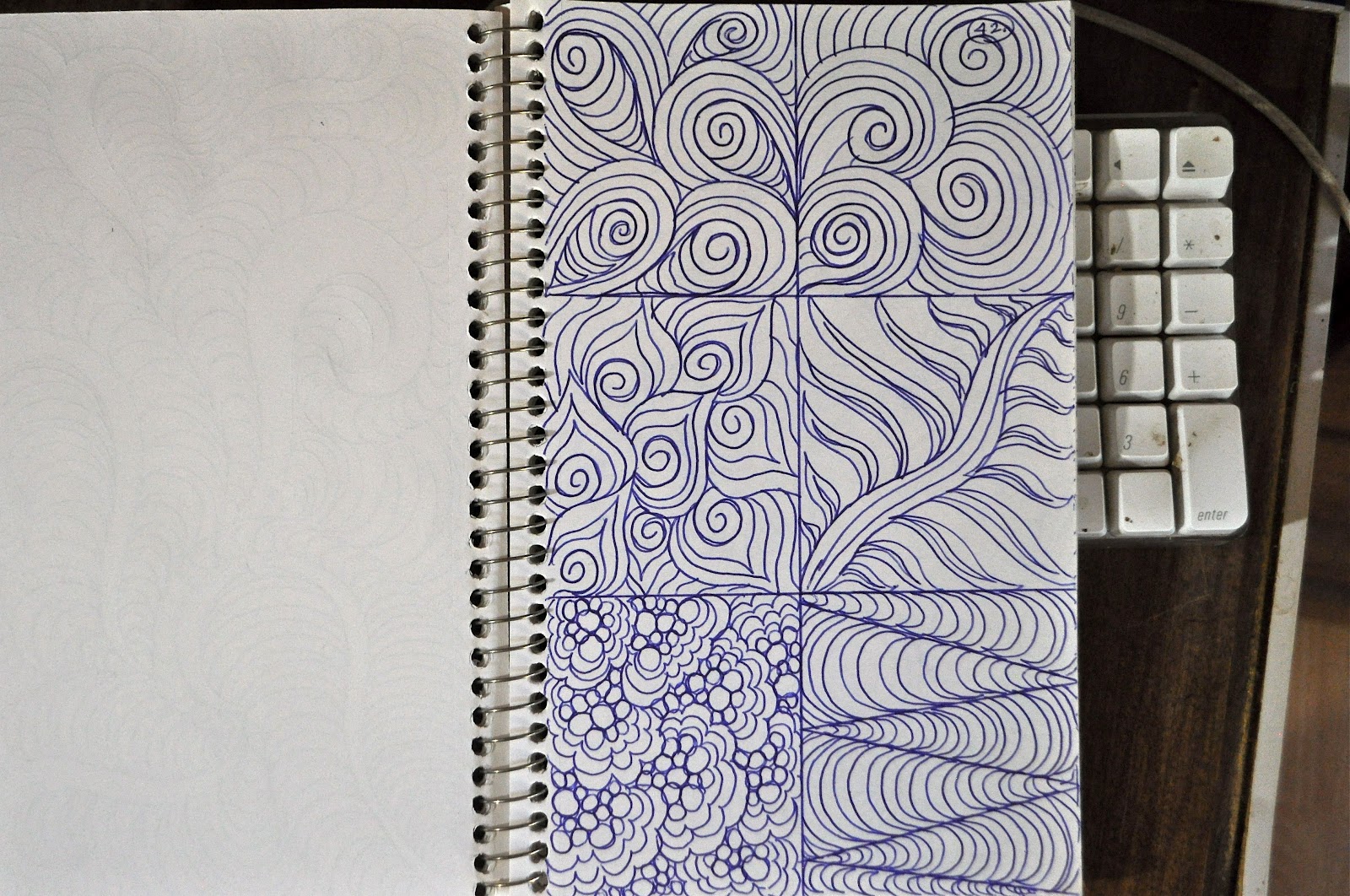 LuAnn Kessi: Sketch Book.....Background Fillers 2