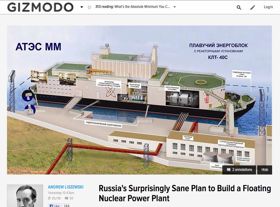 Hamilton in the 21st Century: Floating Nuclear Power Plants = Instant ...