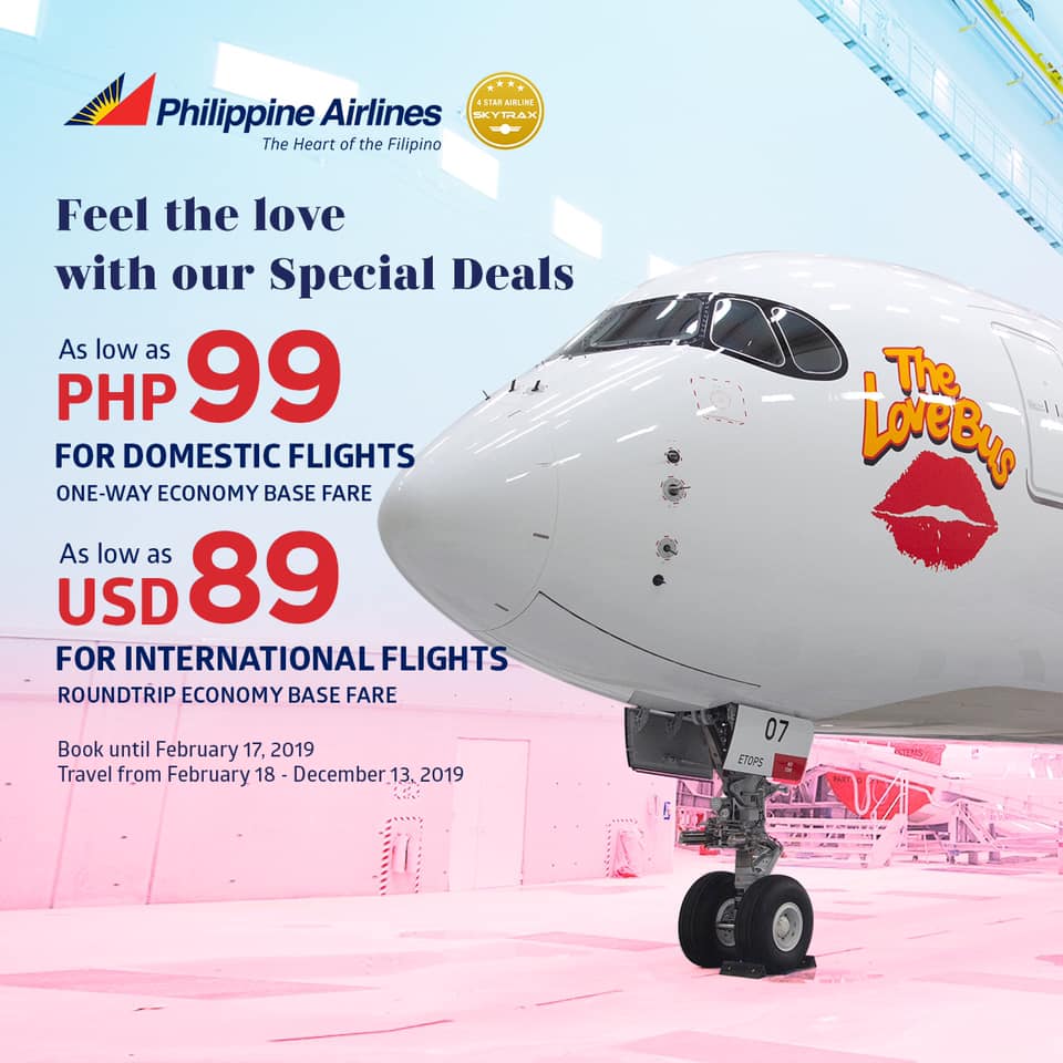 Manila Shopper: PAL Valentine's Promo 2019