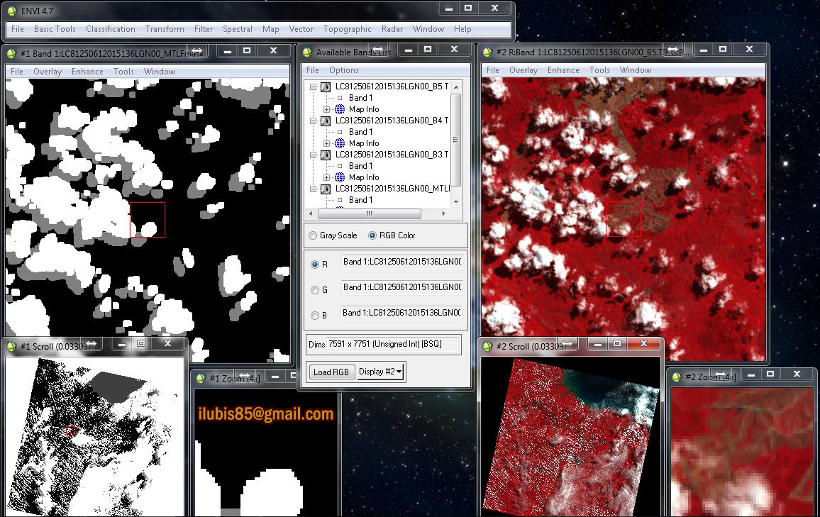 REPUBLIC OF GIS: Masking out the cloud from Landsat imagery