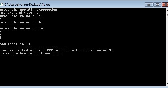 Technology Blog Evaluating Postfix Expression Using Stack C Program