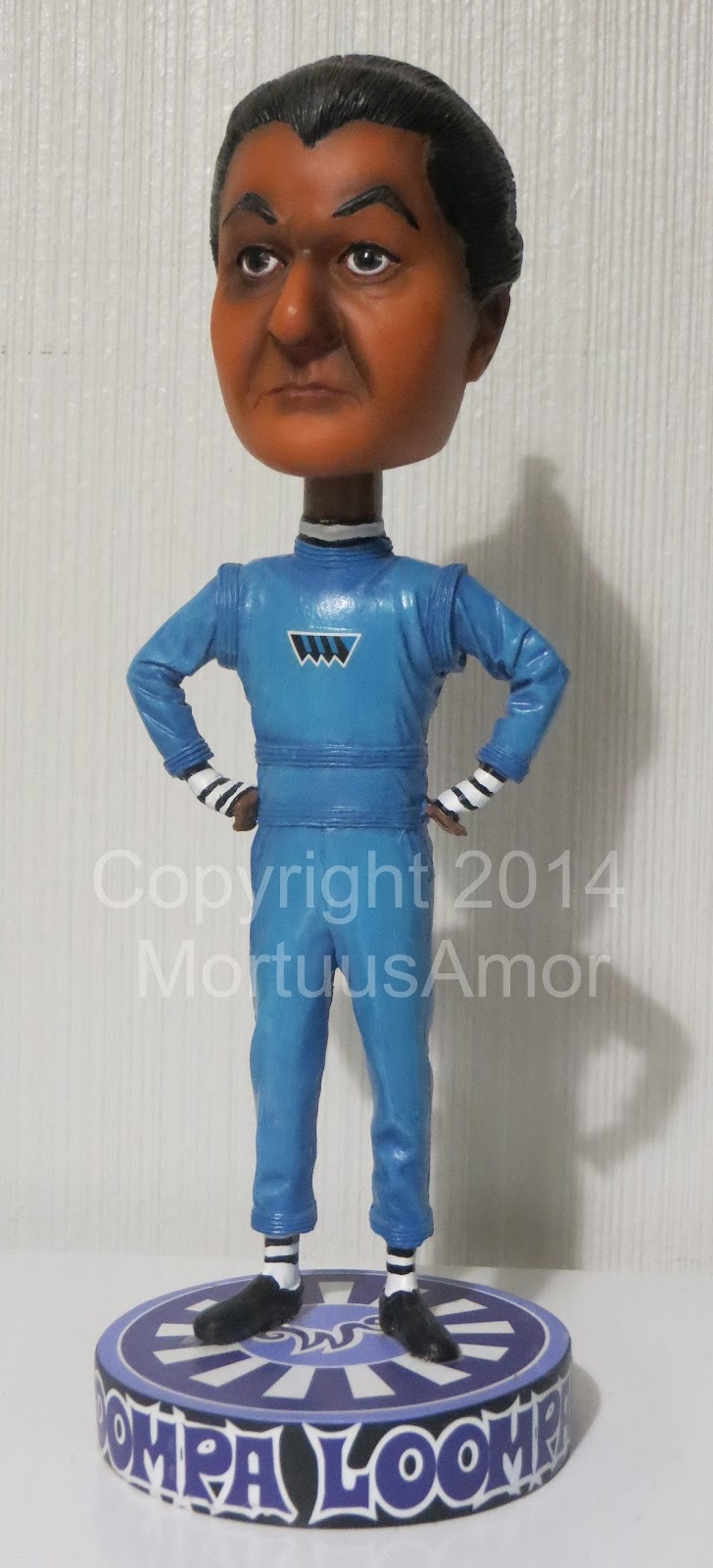 My Tim Burton Collection: Oompa Loompa Bobblehead (Blue)