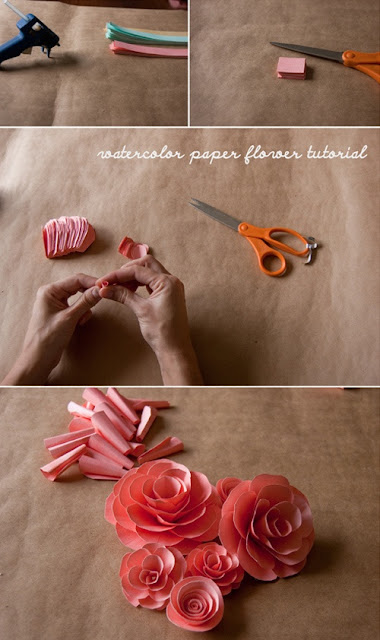 Tutoriels : créer de jolies fleurs décoratives [ #DIY + vidéo ]