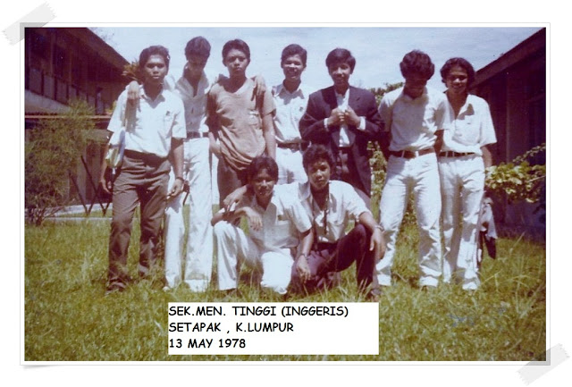 Hj. Zulheimy Ma'amor: HIGH SCHOOL SETAPAK KL : 1974-1978