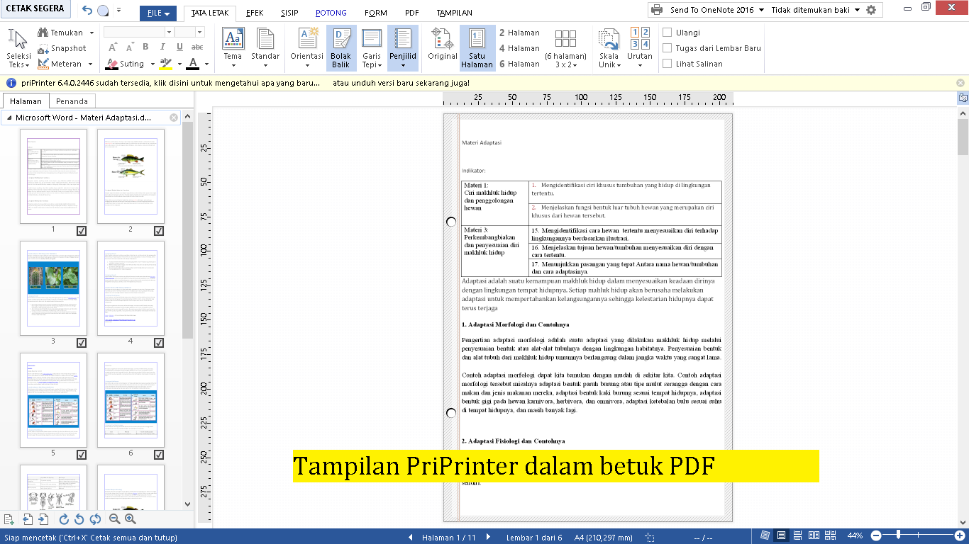Cara Mencetak (Ngeprint) Dokumen dalam format Buku (cara Kedua ...