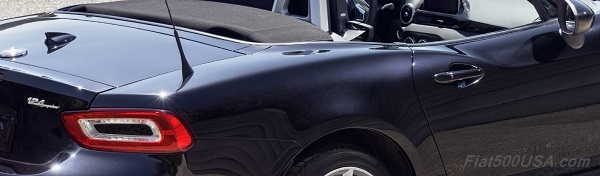 Fiat 500 USA: Fiat 124 Spider Full Details