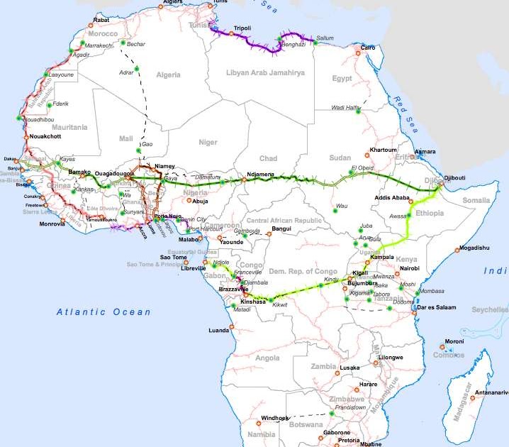 Maximizing Progress: African Rail ~ Present & Planned Trans-Corridors