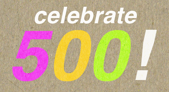Dancing Commas: Happy 500!