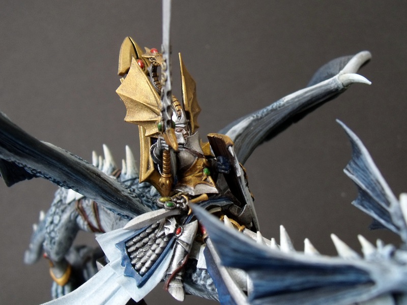 Ryc03's Toy Cabinets: GW Warhammer High Elf Lord on Dragon - Part 3