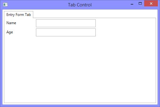 How to Place Items in TabControl: WPF