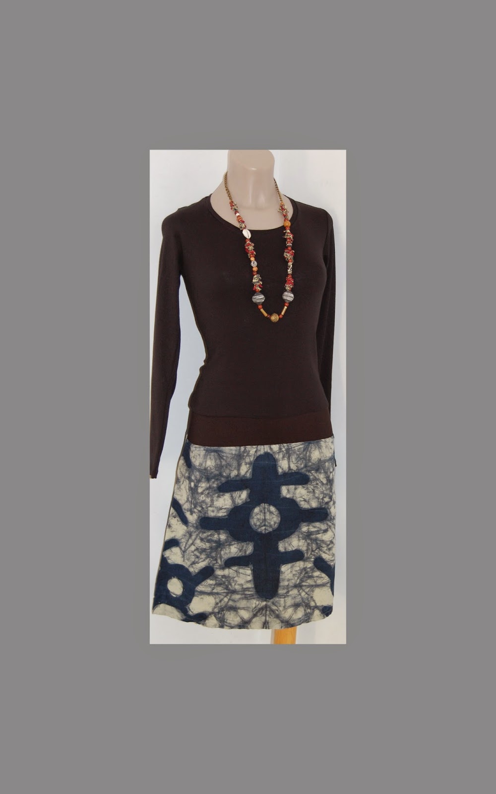 Zebra Barcelona: Robe Batik Noire