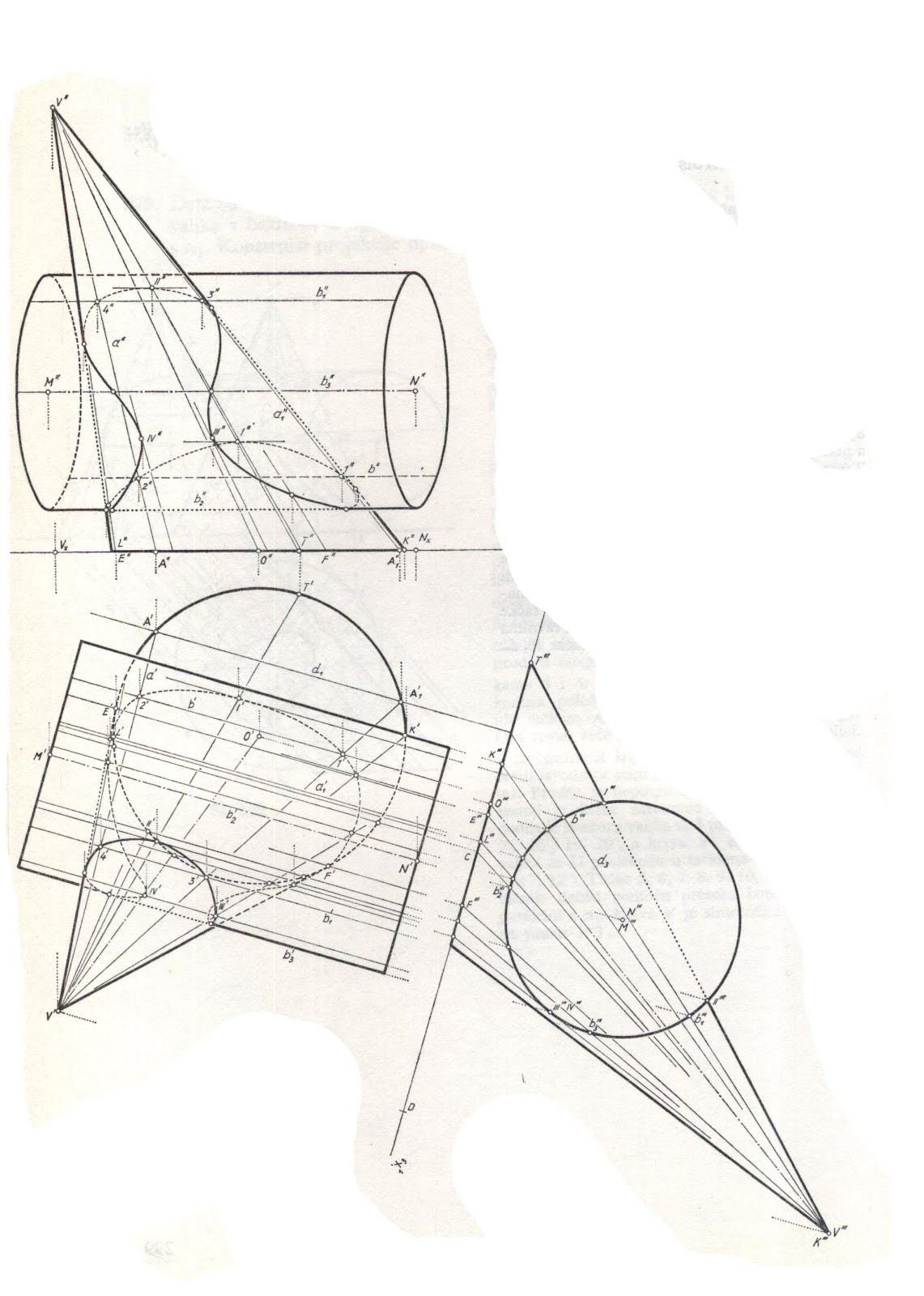 NACRTNA GEOMETRIJA - DESCRIPTIVE GEOMETRY - GEOMETRIA DESCRITTIVA ...
