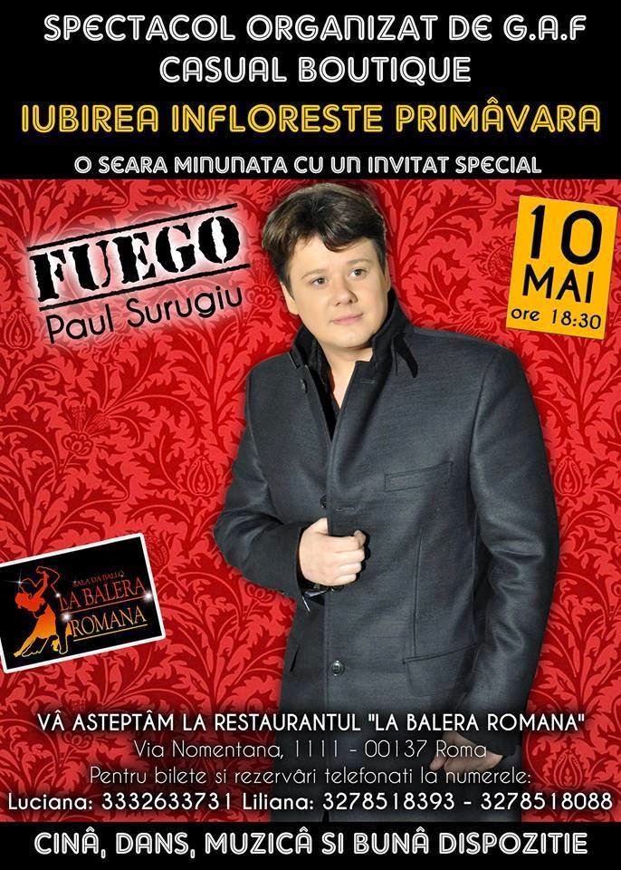 Fuego - Paul Surugiu - un cantec, un destin...