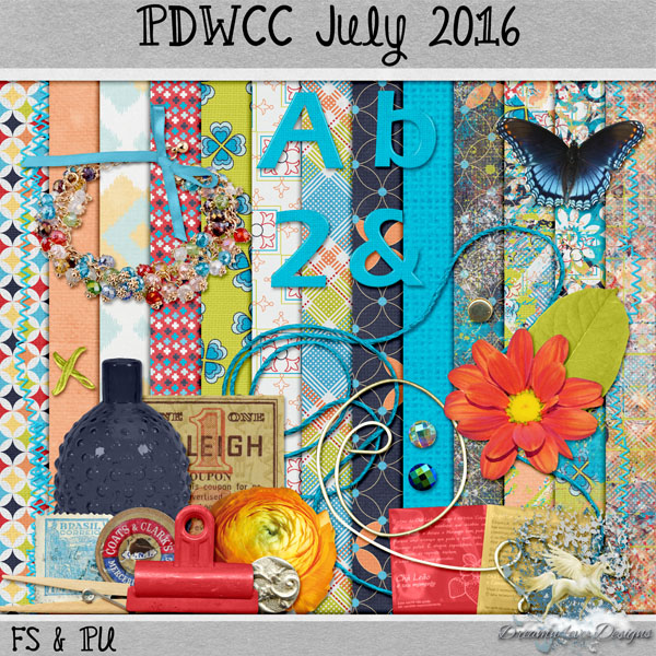 Dreamn4ever Designs: Plain Digital Wrapper Color Challenge