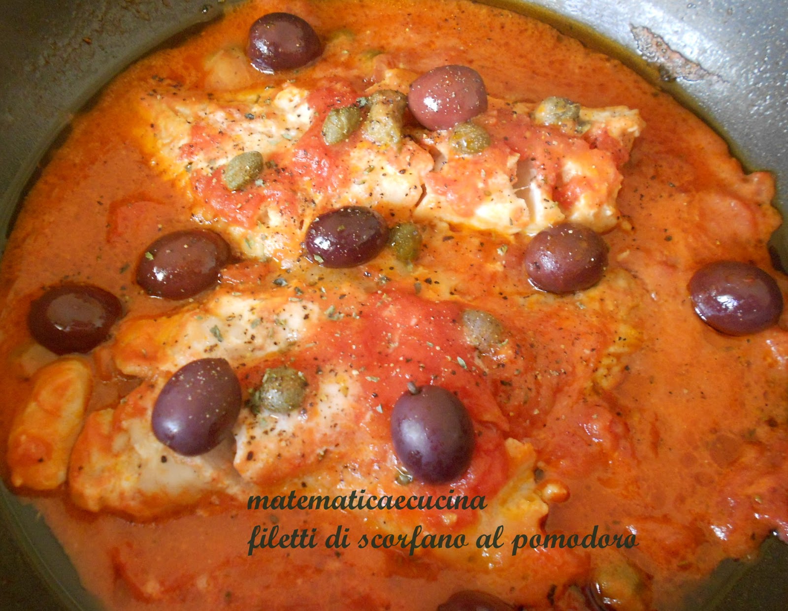 Filetto di Scorfano al Pomodoro da matematicaecucina su Akkiapparicette