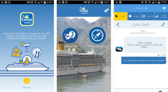 MIS CRUCEROS CON COSTA: MyCosta Mobile