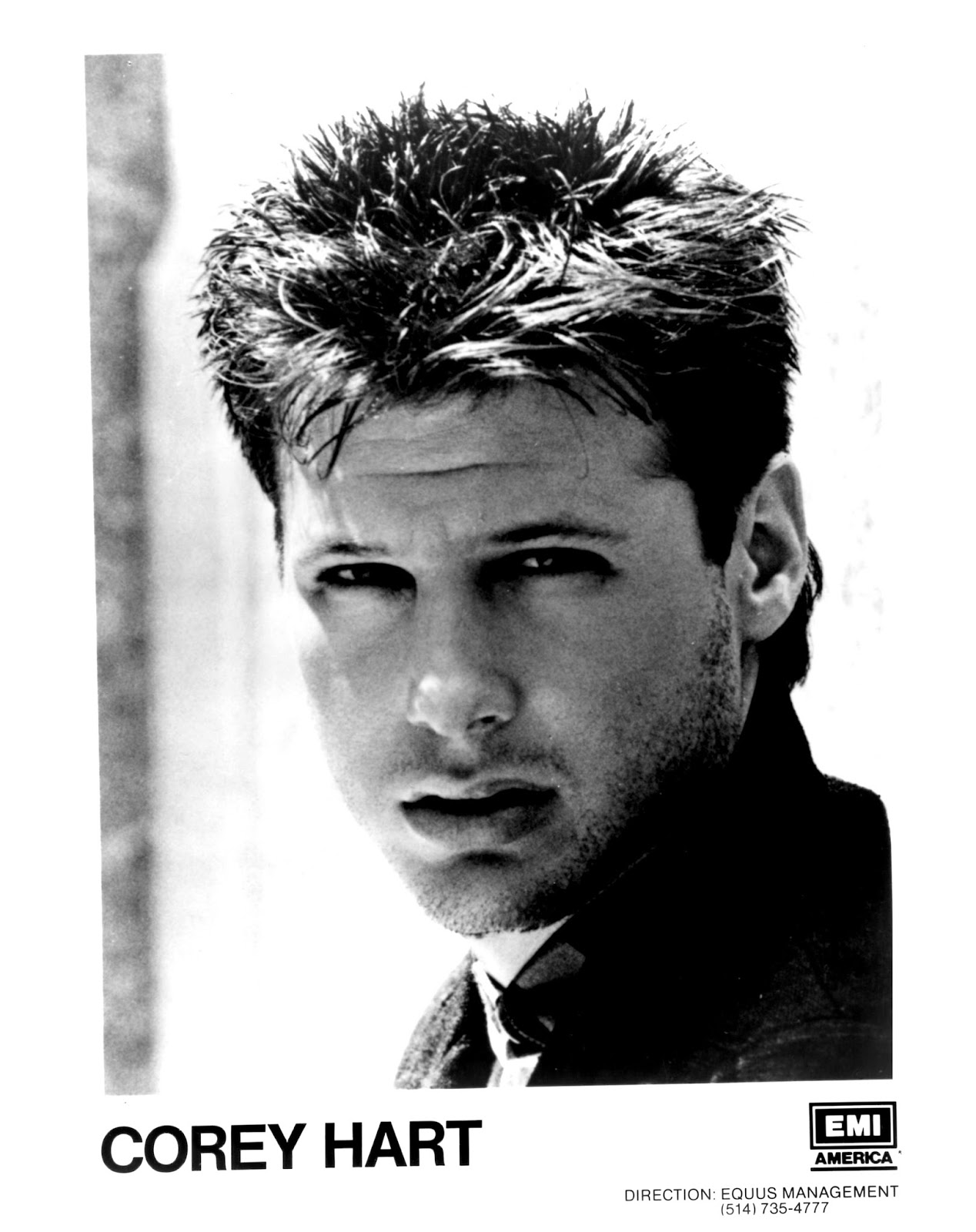 Lansure's Music Paraphernalia: COREY HART | Press Kits | Memorabilia