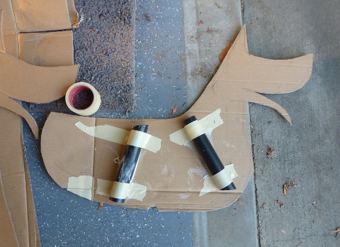 House InsideOut: Making A 3D Papier Mache Animal Sculpture: Part 1