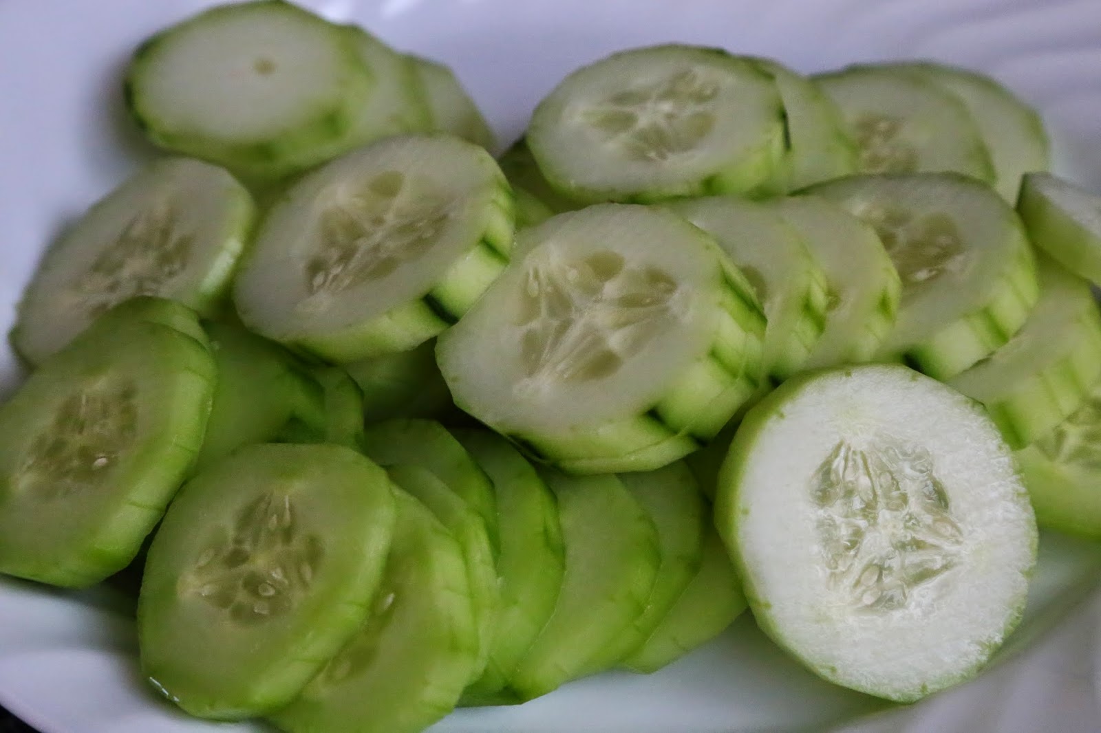 Marinated Vinegar Cukes (a healthy snack) | Making Life Blissful