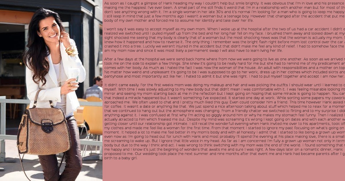 Marti's tg captions: Something that makes me happy