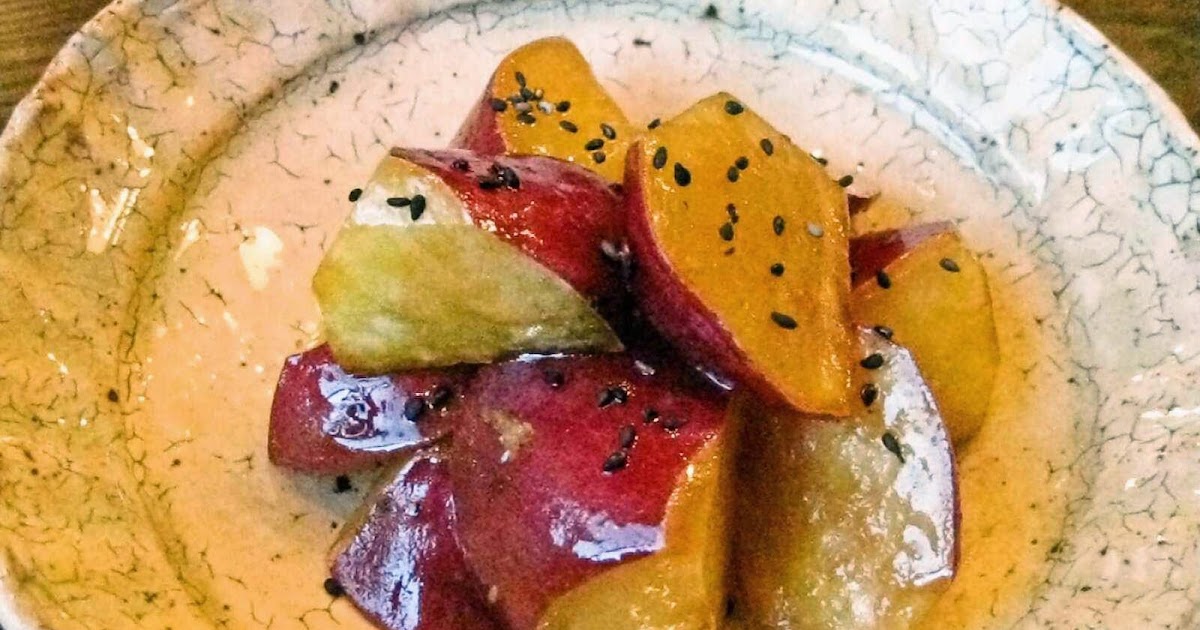 Recipes for Tom: Daigaku-imo / candied Japanese sweet potato