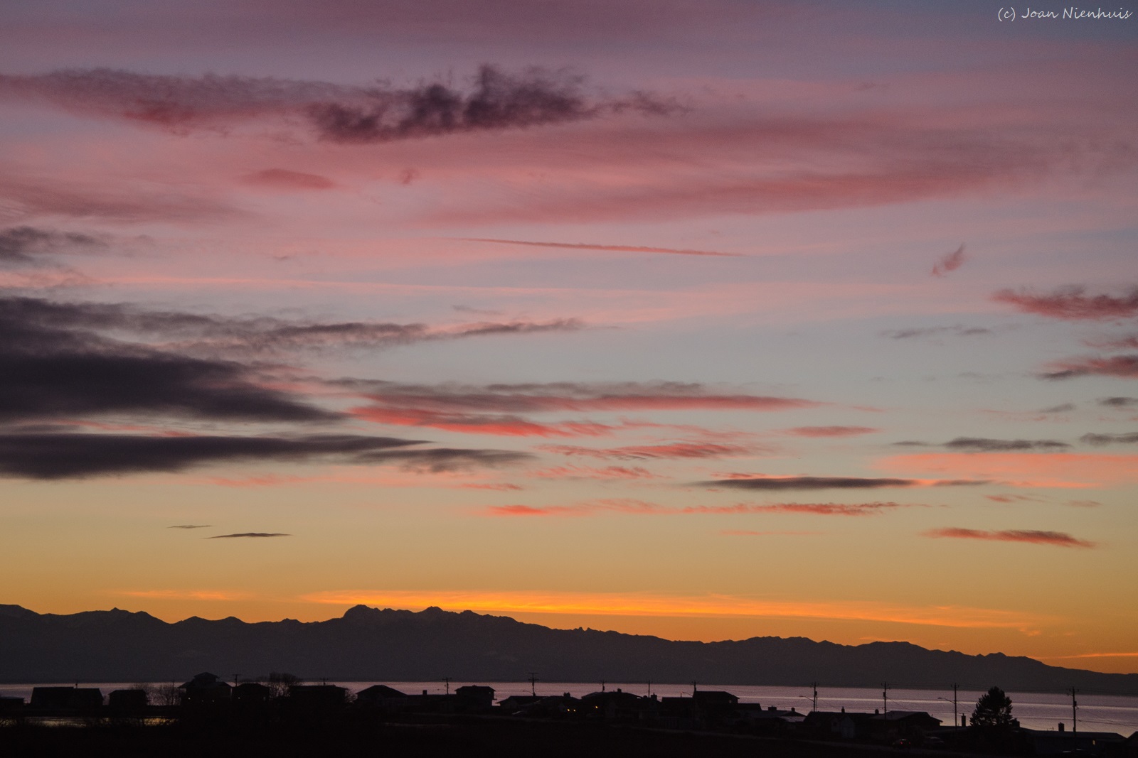 Pacific Northwest Photography: January Sunset