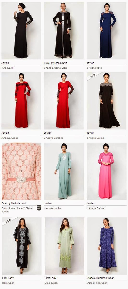 Jual Jubah Moden Murah Terkini