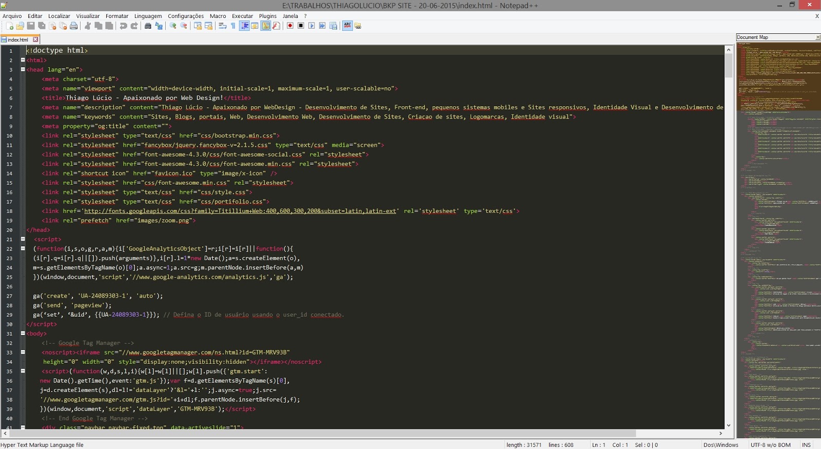SUBLIME TEXT, ATOM, BRACKETS, NOTEPAD++. Análise rápida... ~ Thiago Lúcio