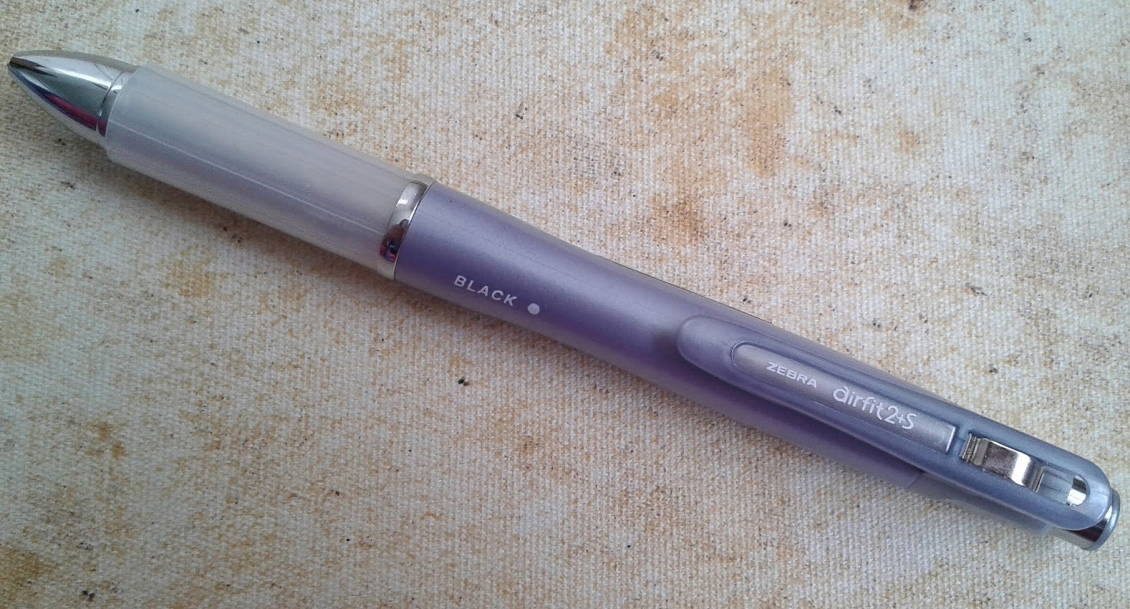 Pen Collection geekery: Zebra Airfit 2+S Ballpoint Multi function pen