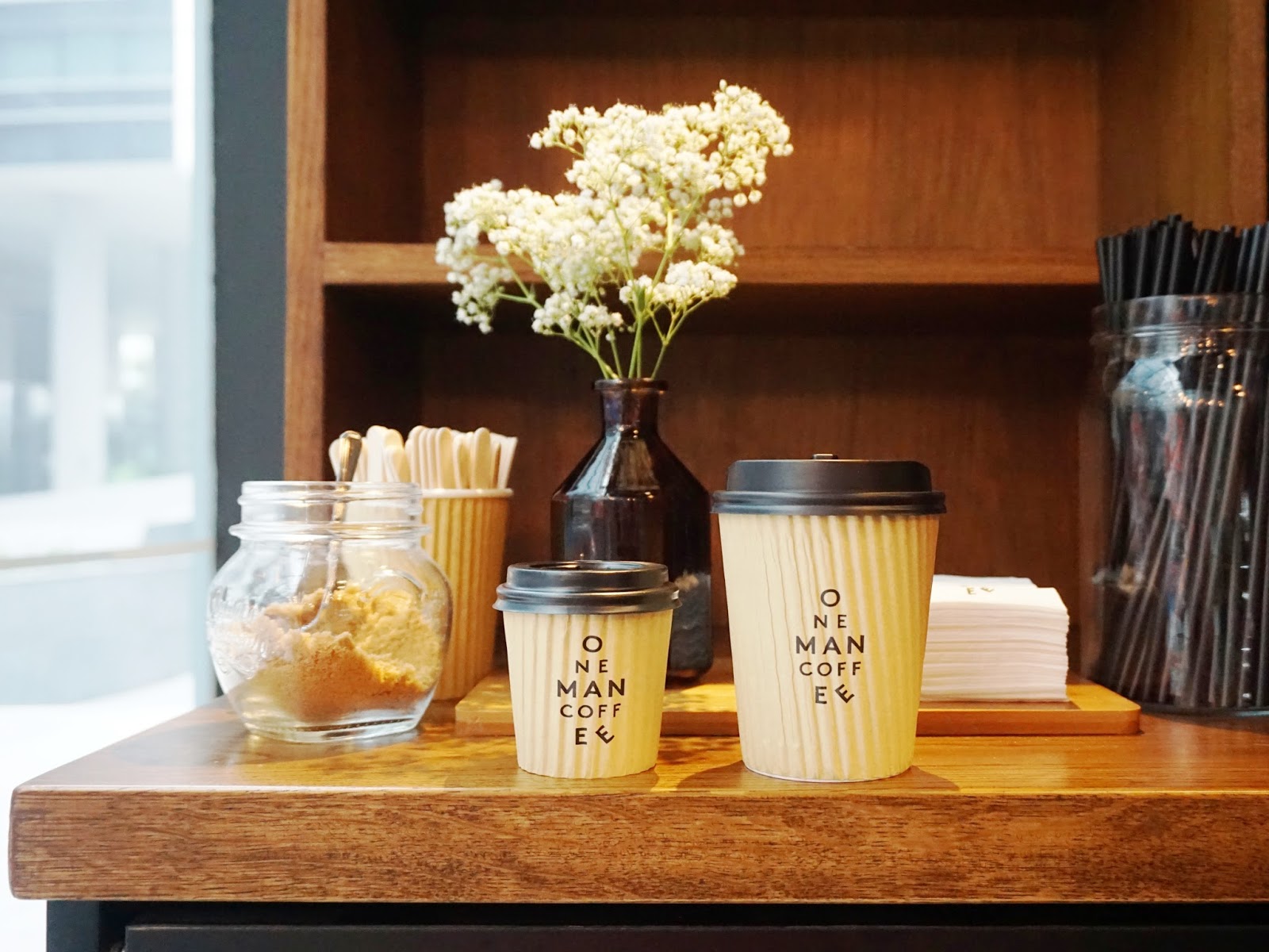 PinkyPiggu: One Man Coffee @ Fusionpolis ~ Serving Aromatic Coffee ...