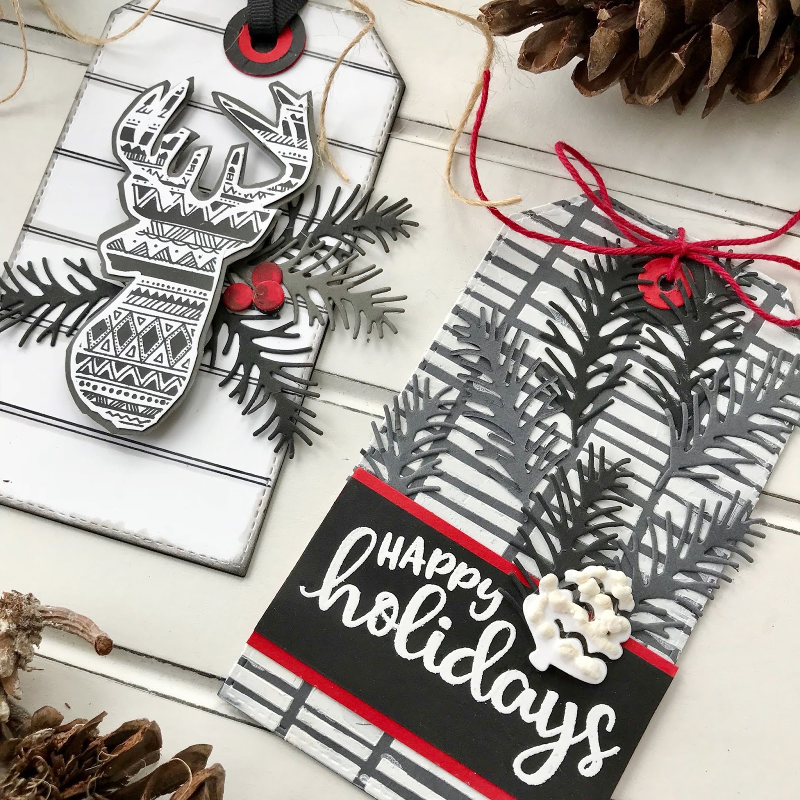 Newton's Nook Designs: Beautiful Tags by October Guest Designer Bobbi ...