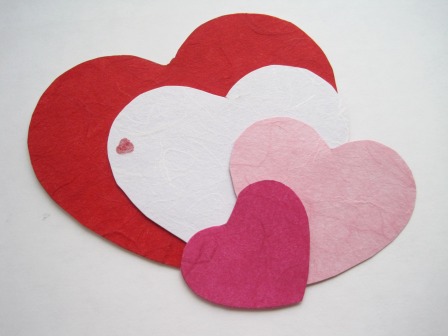 Sweet Bee Buzzings: Fluttery Hearts Tutorial