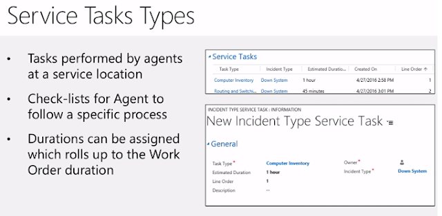 MICROSOFT DYNAMICS 365 FIELD SERVICES – SERVICE TASKS TYPES – uk365guy ...