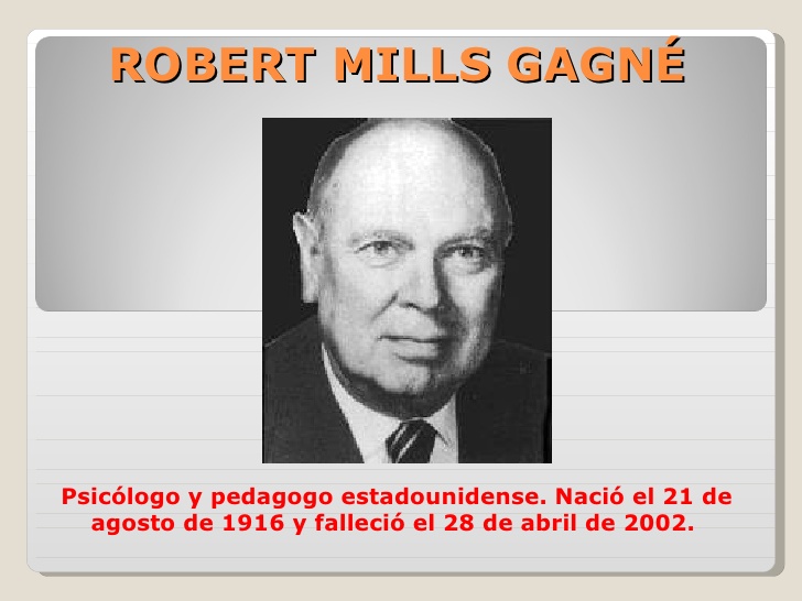 APORTES DE ROBERT GAGNE