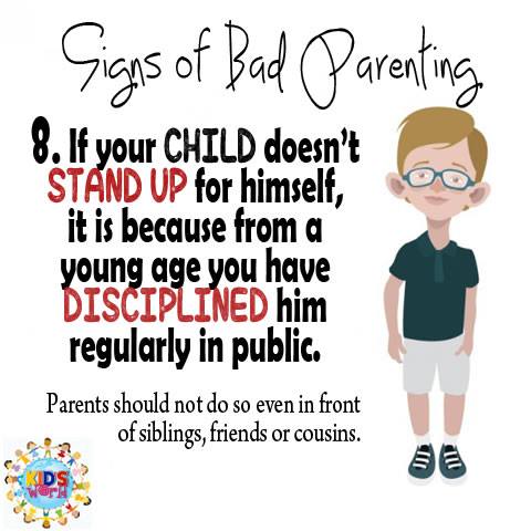 12 Signs Of Bad Parenting 16 Signs Of Bad Parenting This Article Was ...