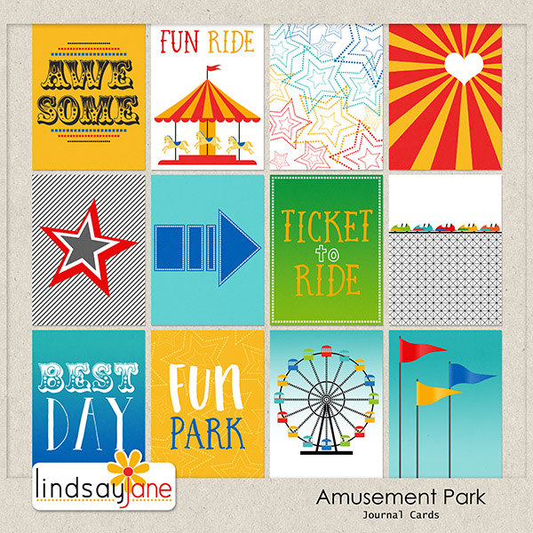 Lindsay Jane Designs: Amusement Park and Page Borders 20
