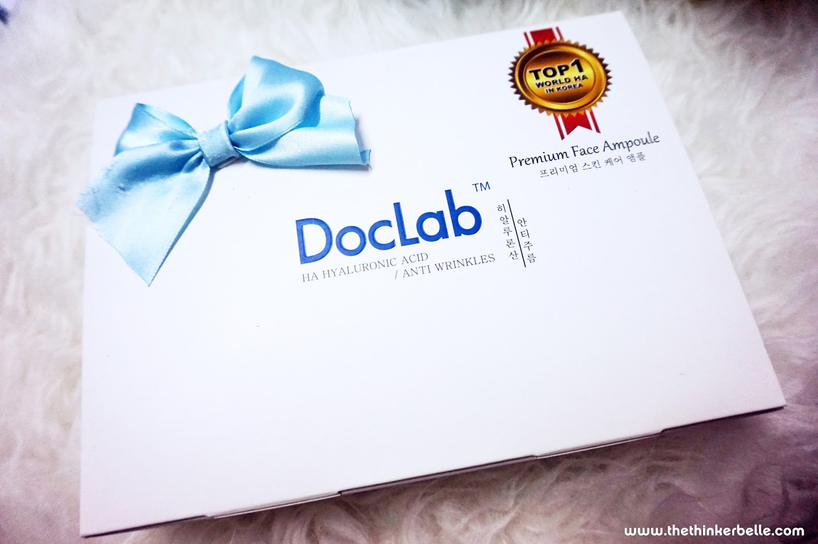 DocLab Korea Face Ampoule Review — Thinker Belle