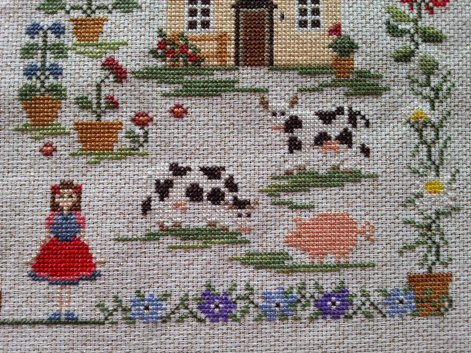 Youngok's Happy Crafts: Cross Stitch - Estate (etc-Summer) from Sara ...