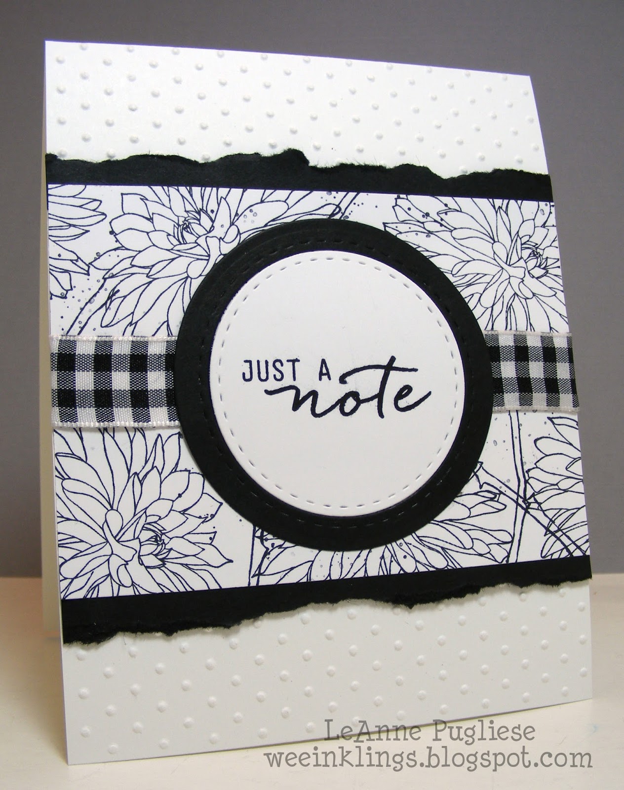 wee inklings: PPA294 Just A Note