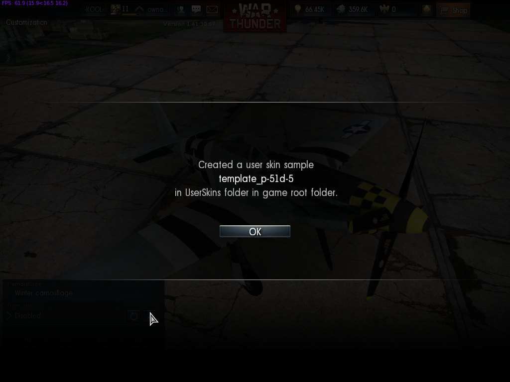 War Thunder User Skins Folder | How to install user/custom skins in War ...