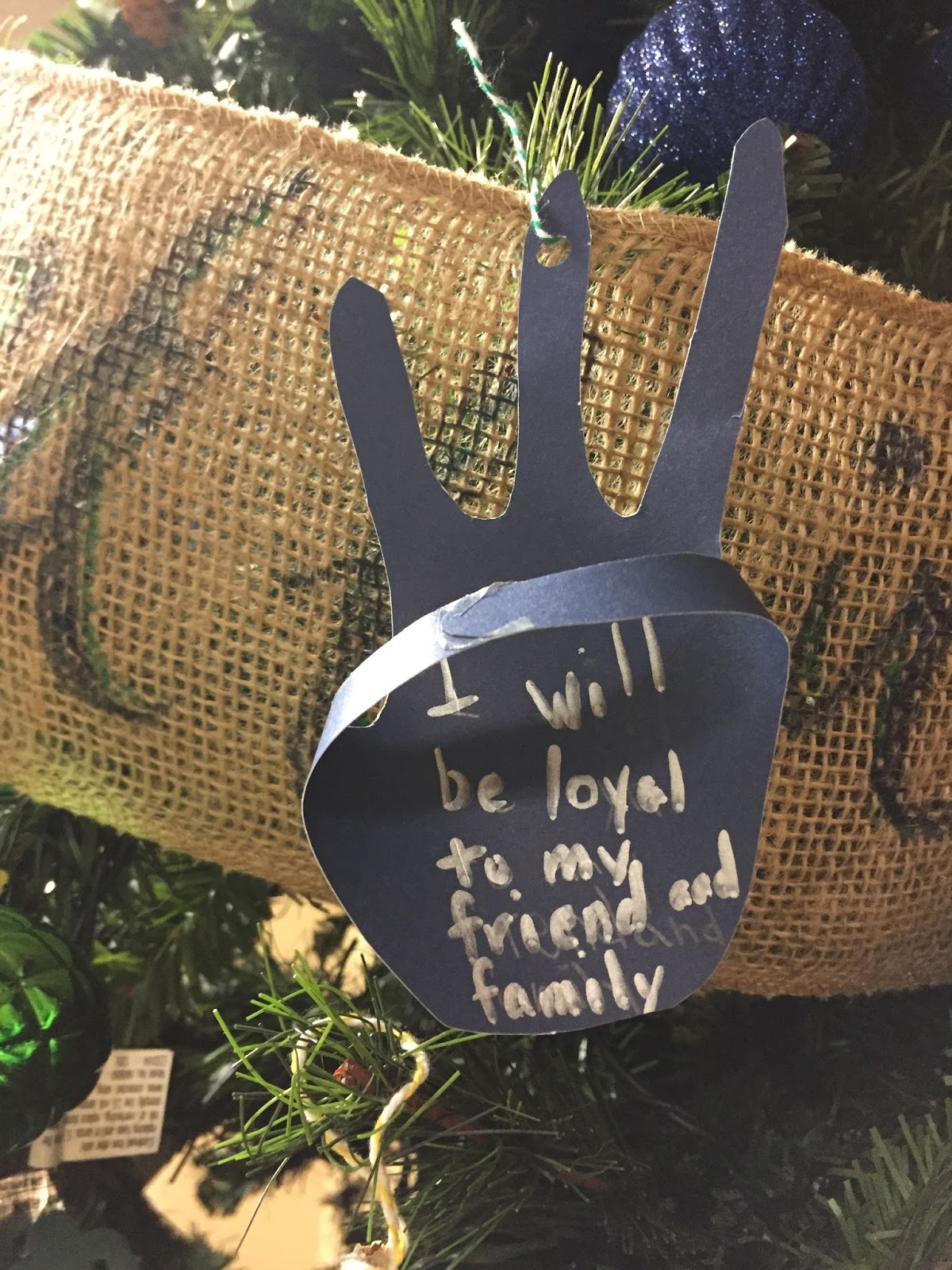 Girl Scout Promise Tree | The Dabbling Crafter