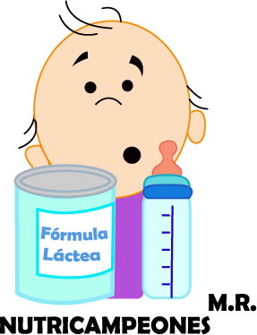 NUTRICAMPEONES: LACTANCIA CON FORMULA LACTEA, RECOMENDACIONES BASICAS